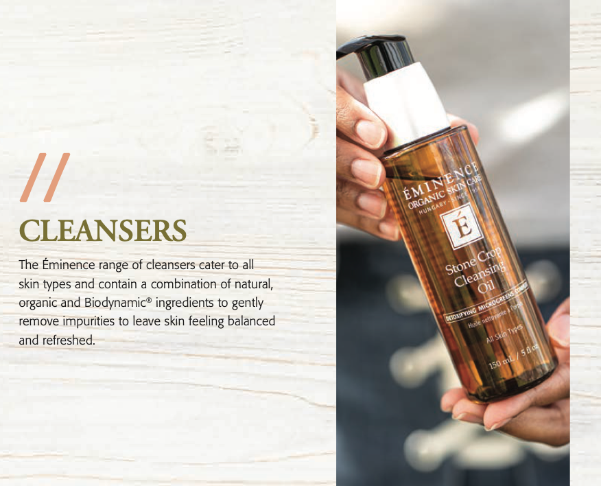 Eminence Cleansers – Willow King Spa